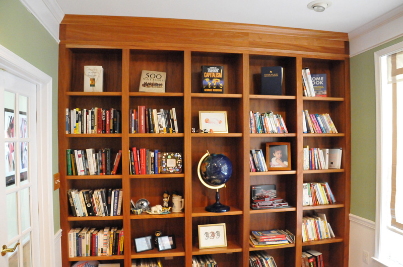Home Office in Natural African Mahogany in Clarksville, MD | Maryland ...